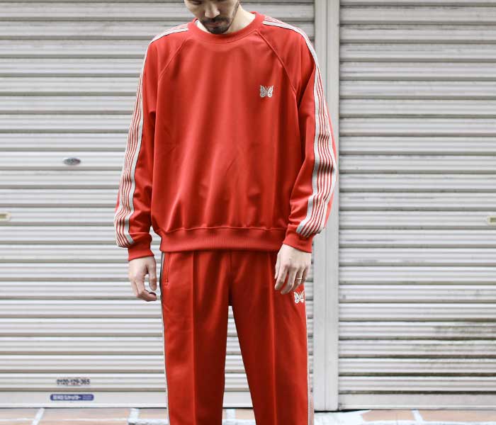 ニードルズ NEEDLES トラック クルーネックシャツ ジャージ ニードルズ NEEDLES トラック クルーネックシャツ ジャージ