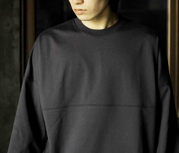 アルテリア ULTERIOR オーガニックコットン フットボールTシャツ アルテリア ULTERIOR オーガニックコットン フットボールTシャツ